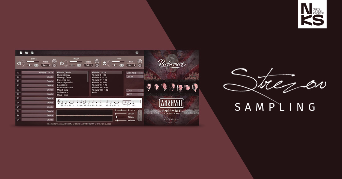 The Performers Anonym Orthodox Choir | Chant sample library