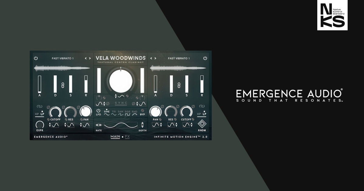 Vela Woodwinds | Ambient orchestral plugin