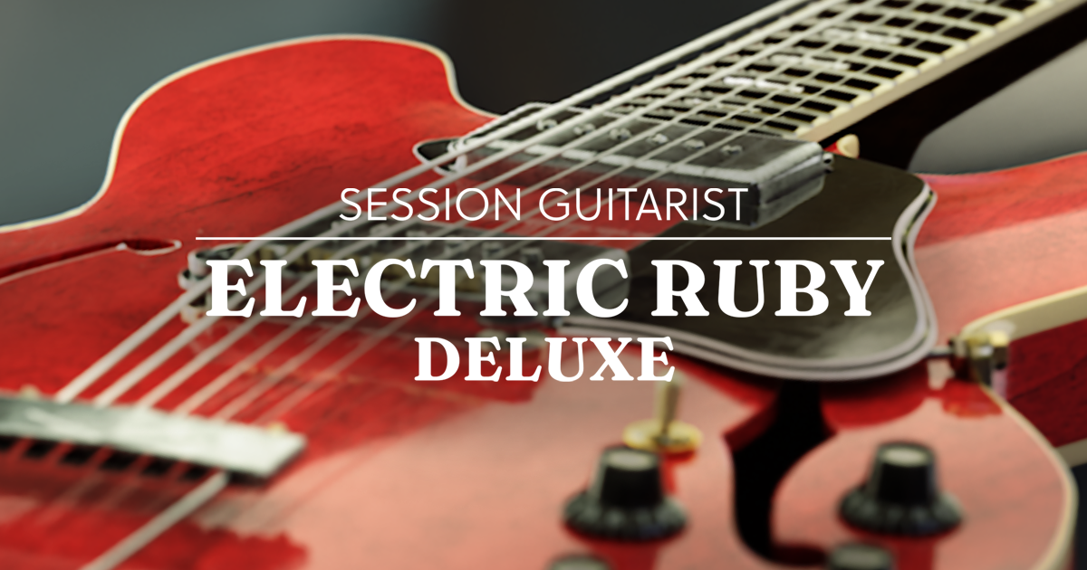 Session Guitarist – Electric Ruby Deluxe | Hollowbody jazz guitar