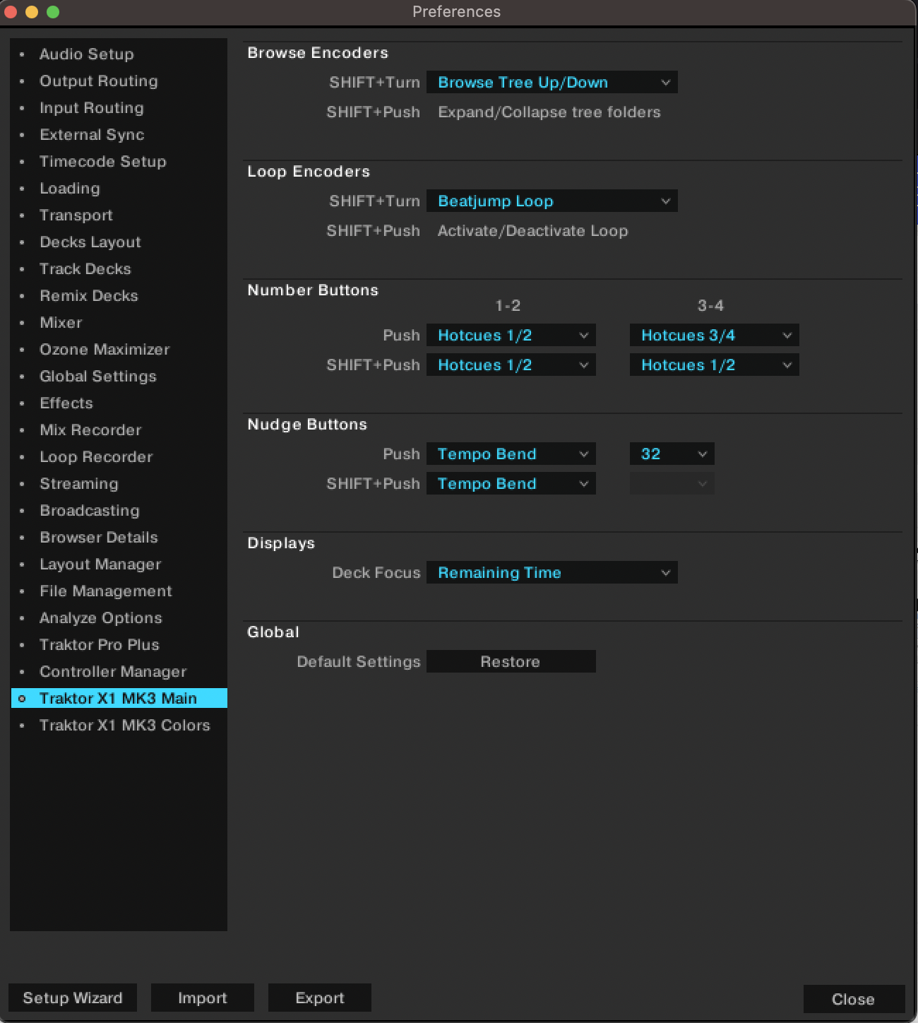 Customizing the Controller