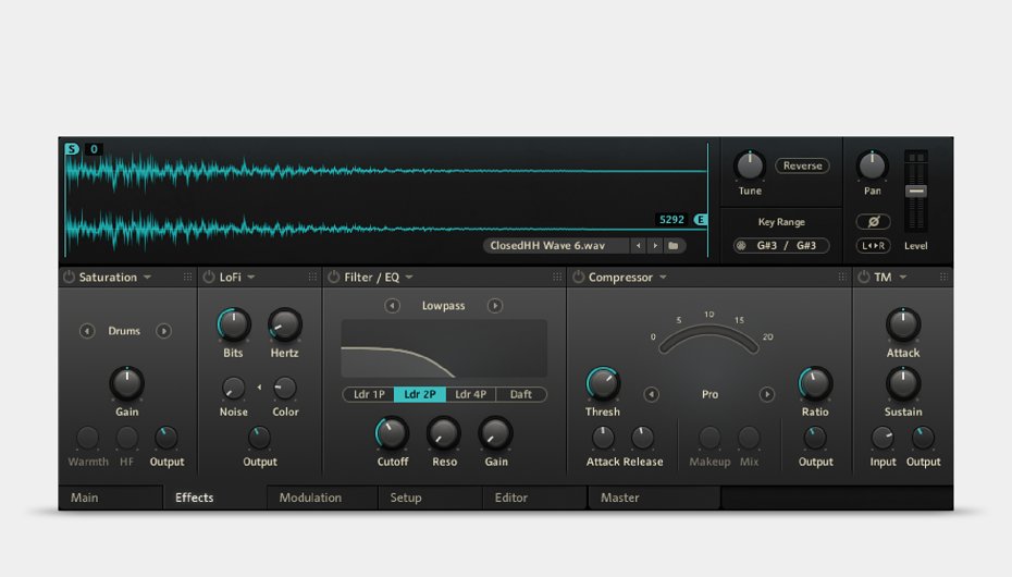 Battery 4: Cutting-edge drum sampler | Komplete