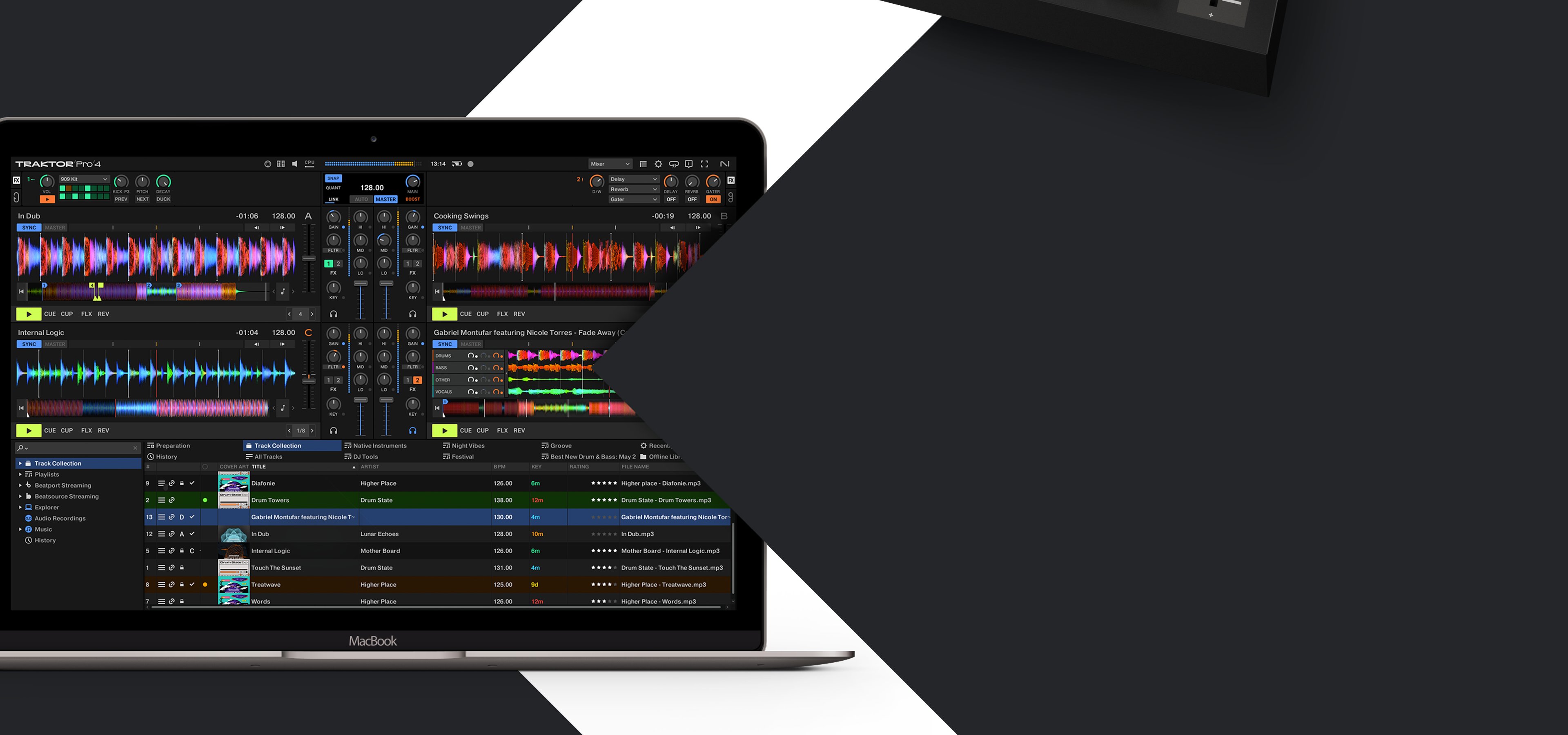 TRAKTOR KONTROL S3 de Native Instruments - Controlador dj