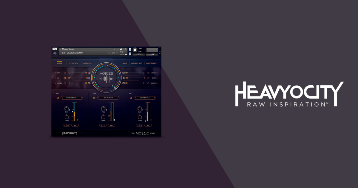 Heavyocity : Mosaic Voices | Nks Partners