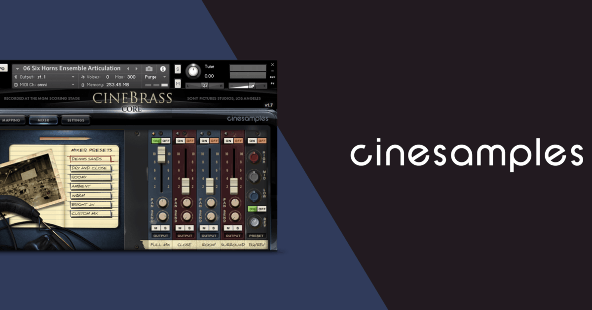 Cinesamples : Cinebrass Core | Nks Partners