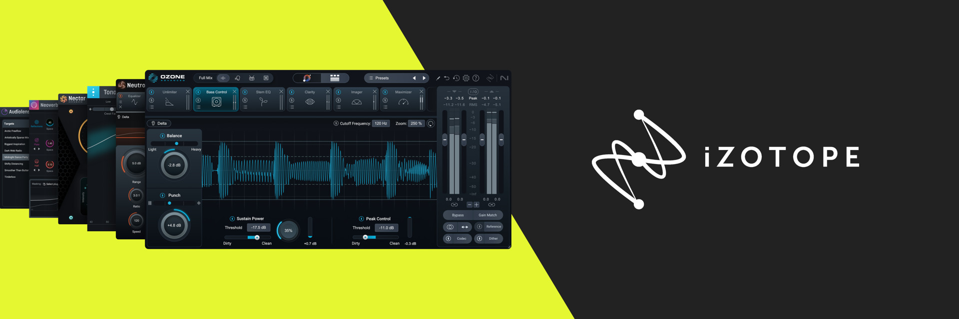 iZotope Mix & Master Bundle Standard | Pro audio essentials