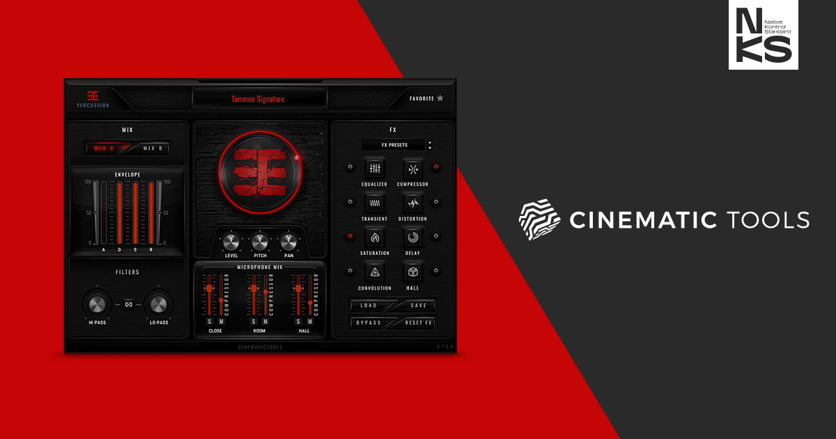 Tommee Profitt Percussion | Drum sample library