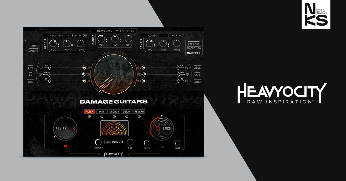 Damage Guitars | Guitar sample library