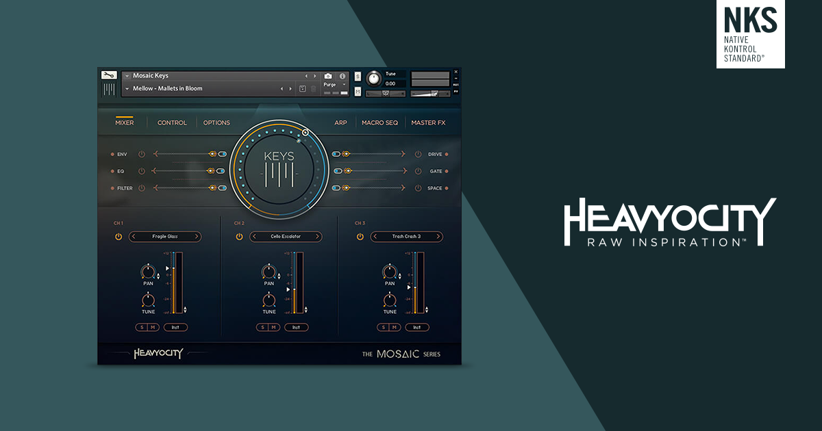 Heavyocity : Mosaic Keys | Nks Partners