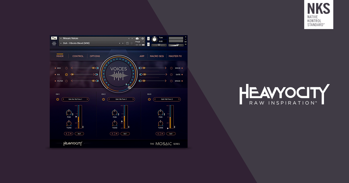 Heavyocity : Mosaic Voices | Nks Partners