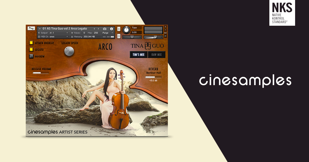 Cinesamples : Tina Guo Vol 2 | Nks Partners