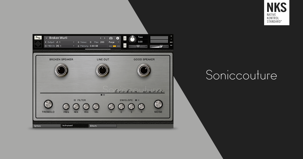 Soniccouture : Broken Wurli | Nks Partners