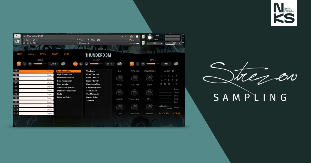 Thunder X3M | Cinematic percussion library