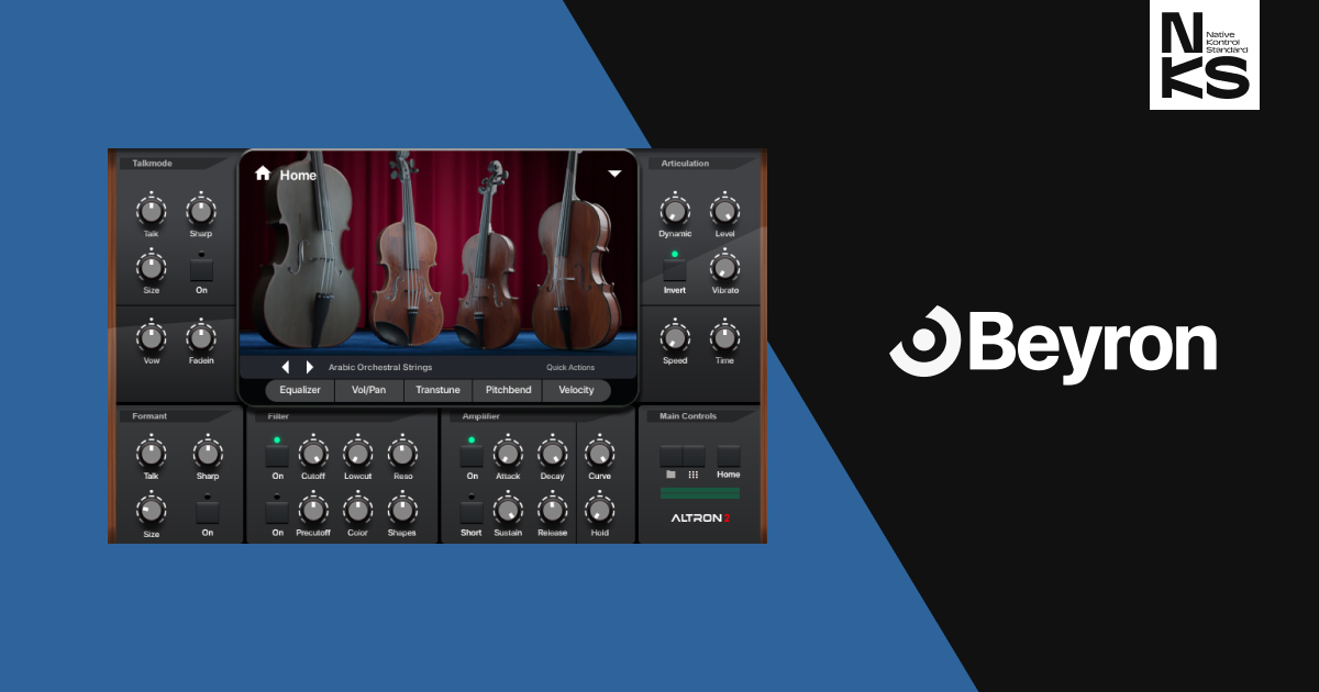 Beyron Audio | Altron 2 synth and sequencer plugin