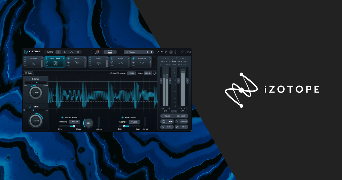 Ozone 12 Advanced | Your complete mastering suite
